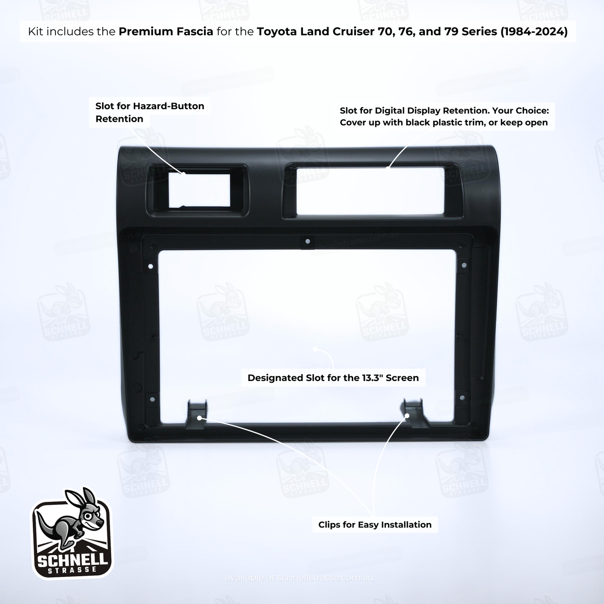 Toyota Land Cruiser 70, 76, and 79 Series 13.3'' Head Unit Upgrade Kit ...
